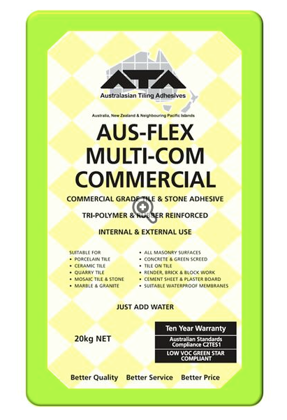 ATA Aus-Flex Multi-Com (Green Bag) 20kg – Northern TILE Distributors