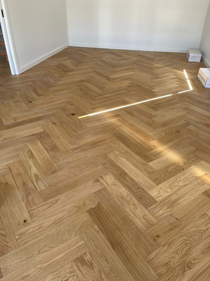 Natural Oak Herringbone - Engineered Timber – Northern TILE Distributors