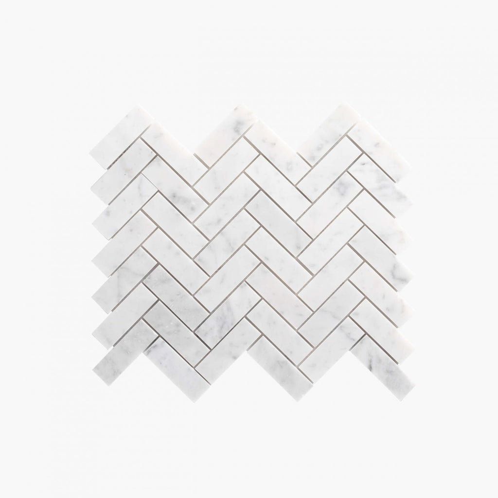 Carrara Herringbone – Northern TILE Distributors
